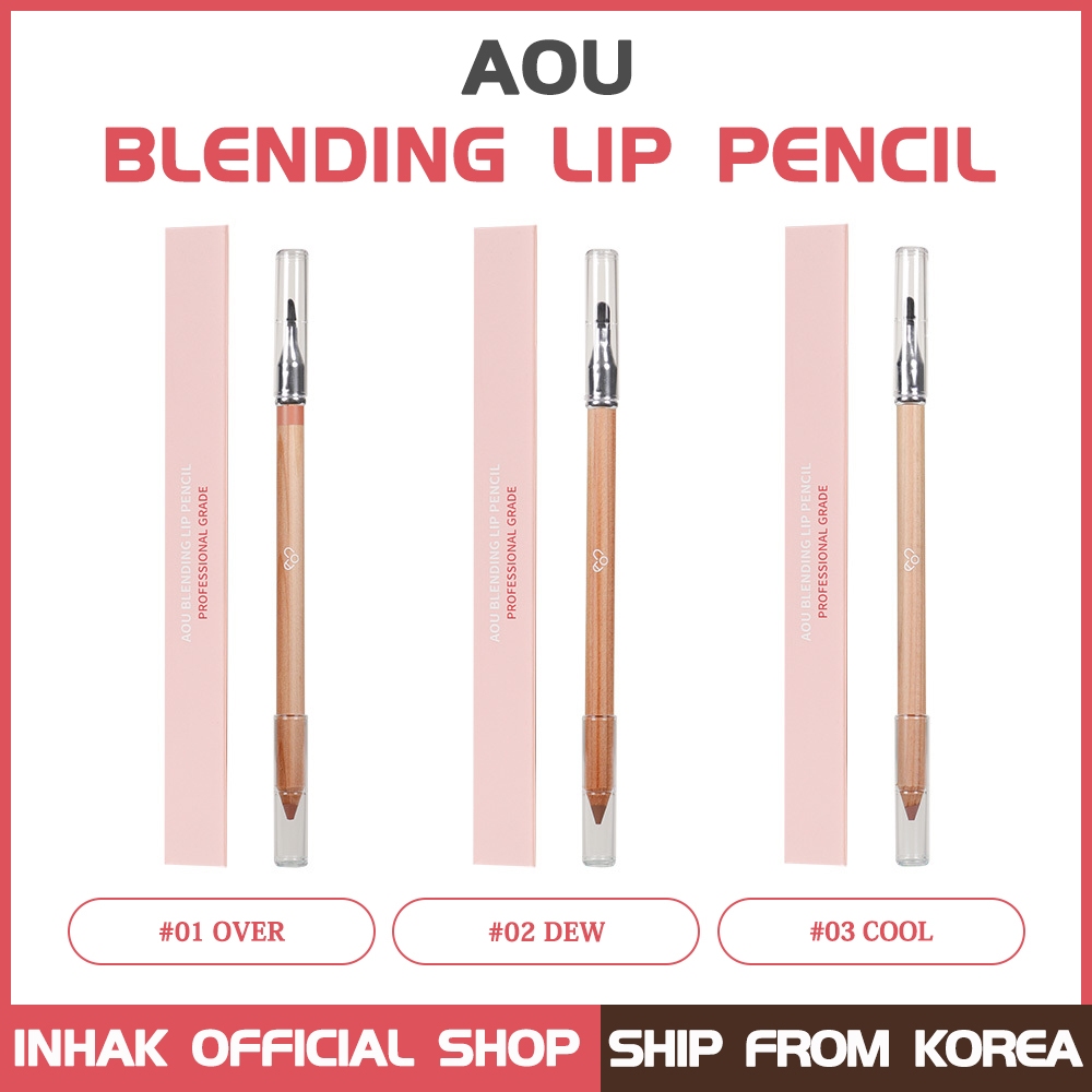 AOU 🇰🇷 Korea Cosmetics｜Blending Lip Pencil 6 Colors | Shopee Malaysia