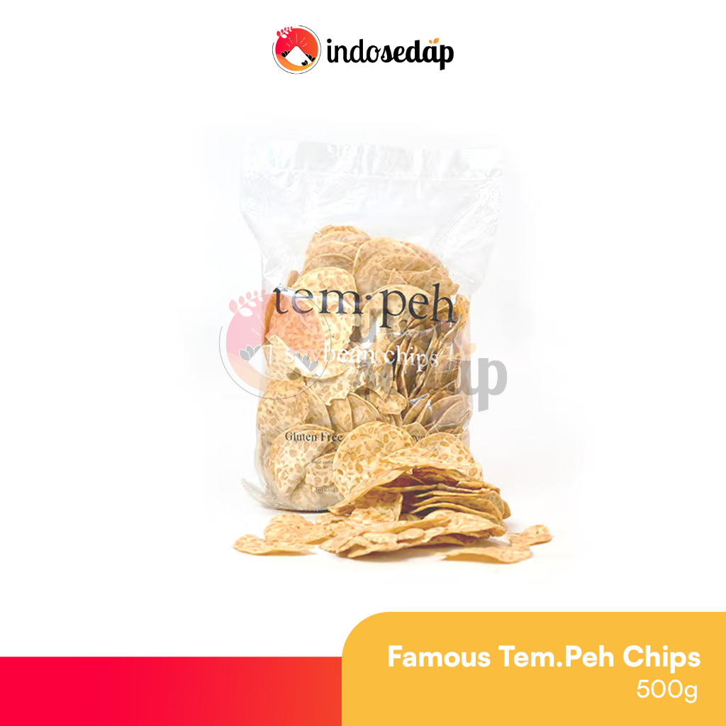 Famous Tempeh Soybean Chips (tem.peh) - 500g | Shopee Malaysia