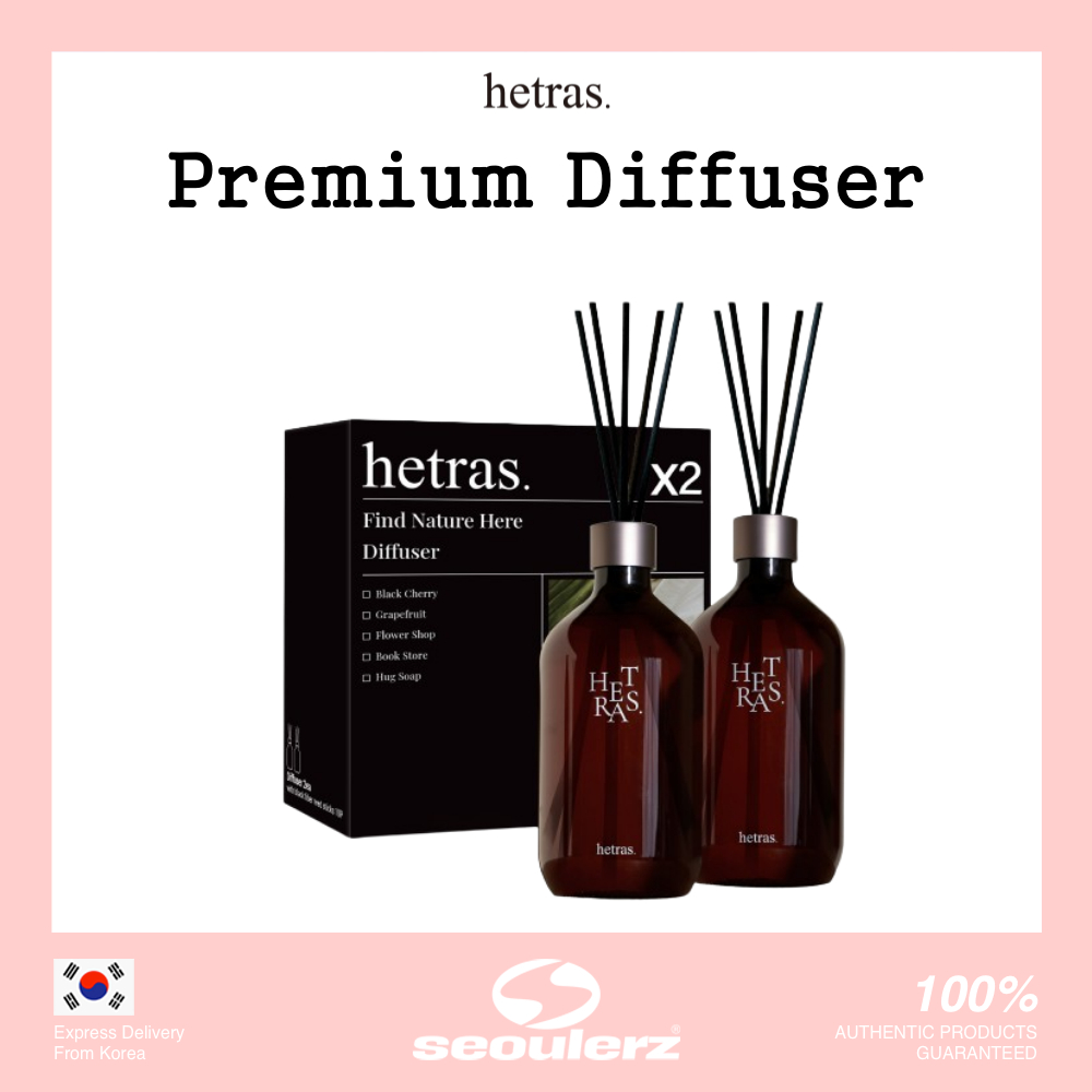[Hetras] Premium Diffuser 500ml 2ea / Refill | Shopee Malaysia
