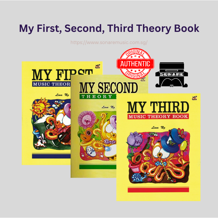 My First, Second, Third Theory Book by Lina Ng | Shopee Malaysia