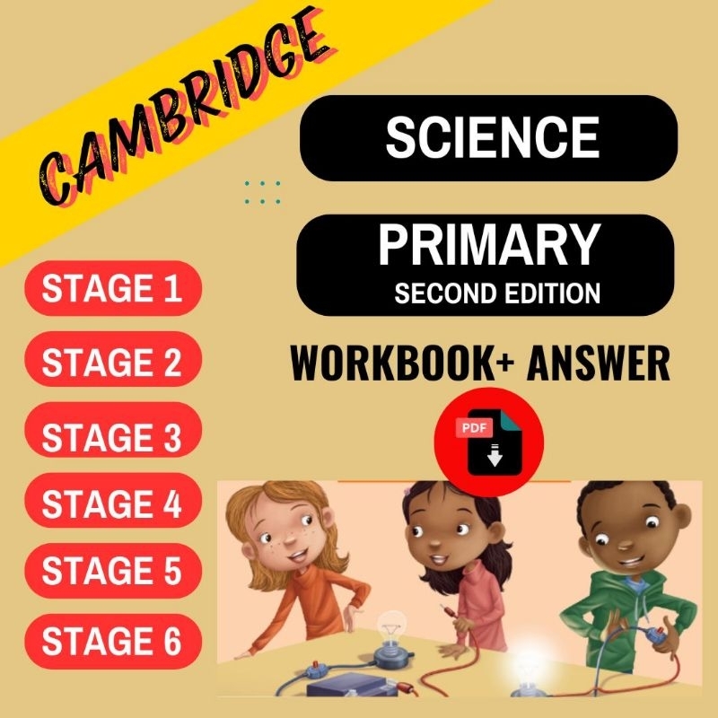 S8 Cambridge Primary Science Workbook Stage 1-6 Answer Provided ...