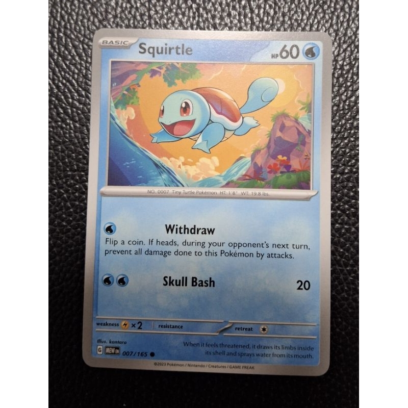 Squirtle (007/165)- Pokemon 151 | Shopee Malaysia