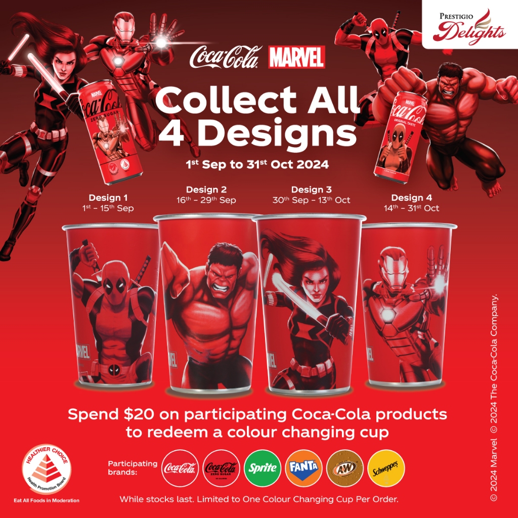 Coca-Cola Marvel Colour Changing Cup | Shopee Malaysia