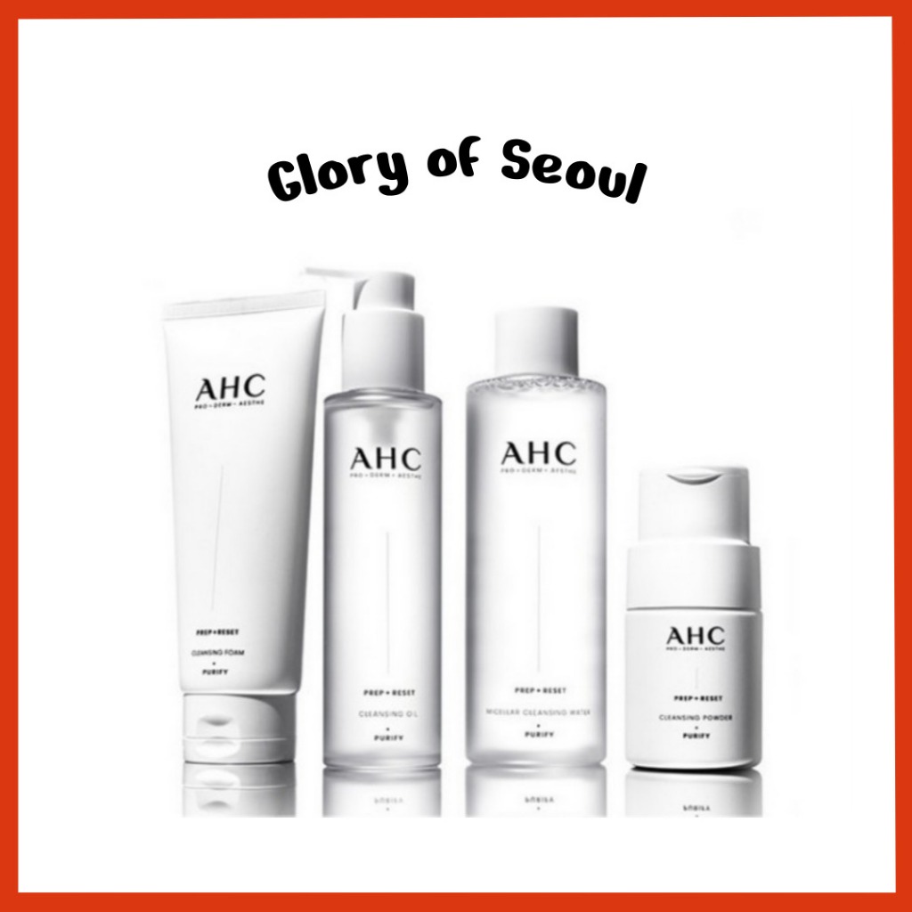 [NEW] AHC PREP + RESET Cleansing Collection (Cleansing foam / Cleansing ...