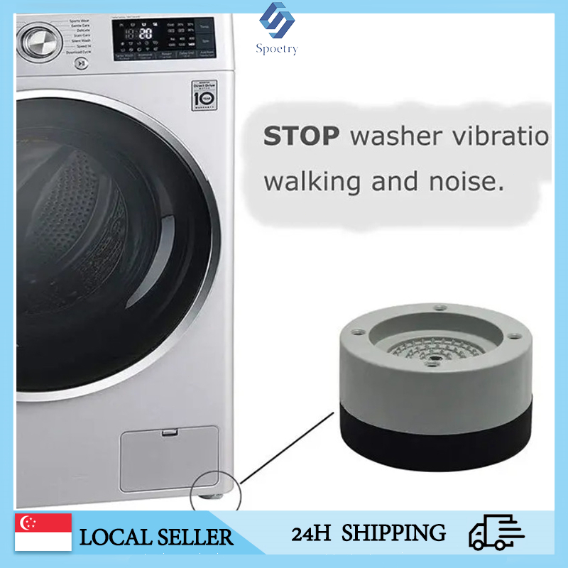 SG Local - Washing Machine Rubber Foot Mat Washing Machine Base Anti ...