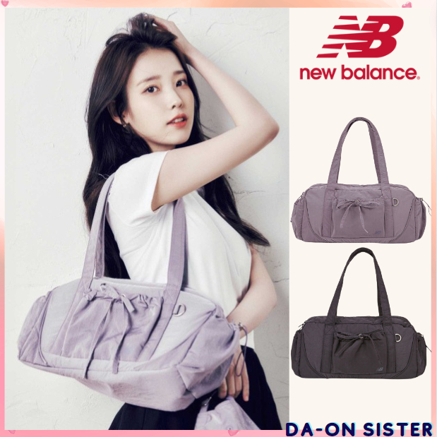 [ NEW BALANCE ] NBGCEFW701 / Glossy Ribbon Duffel Bag 2color korea 100% ...