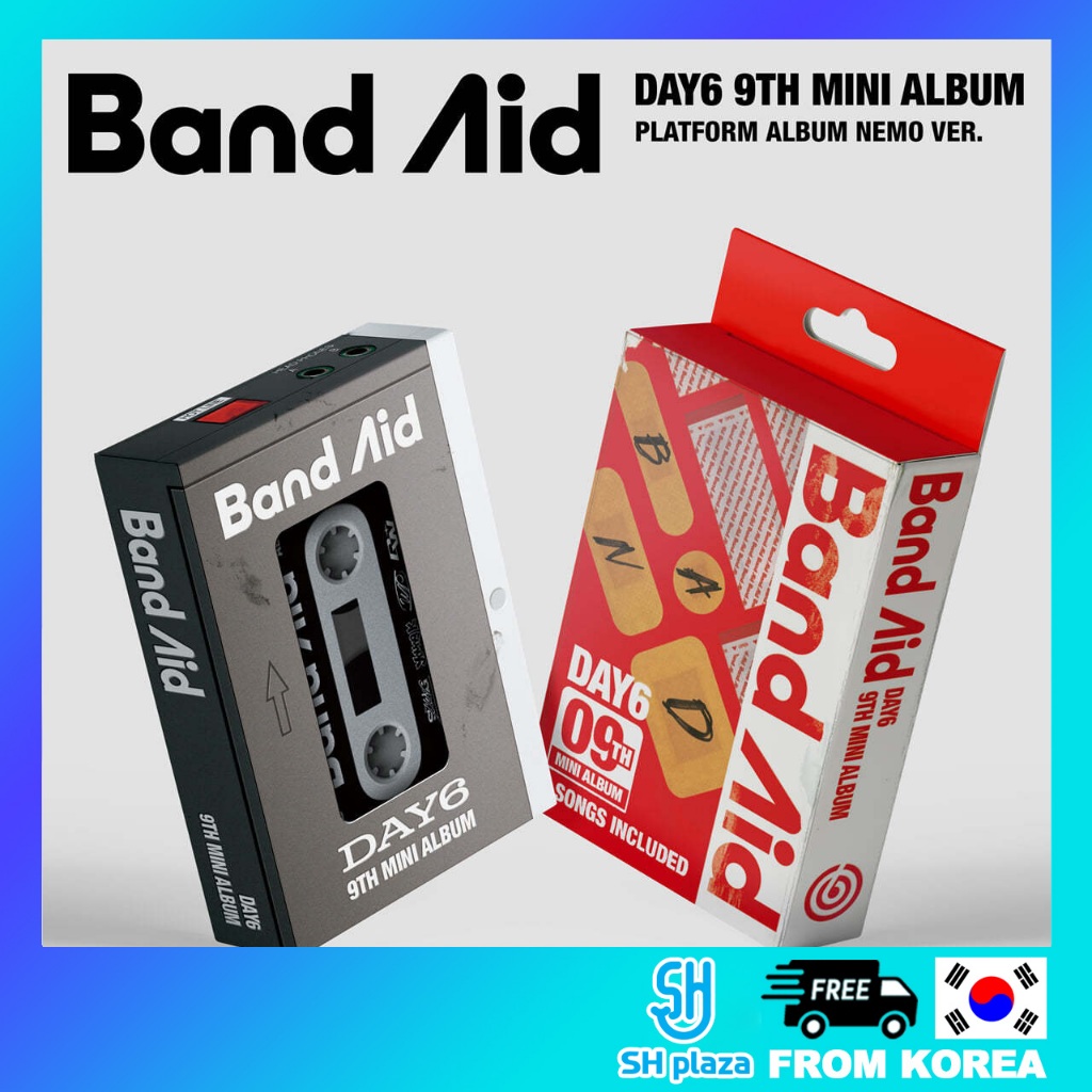 Day6 9th Mini Album [Band Aid] (Platform Album) (Random Ver.) | Shopee ...