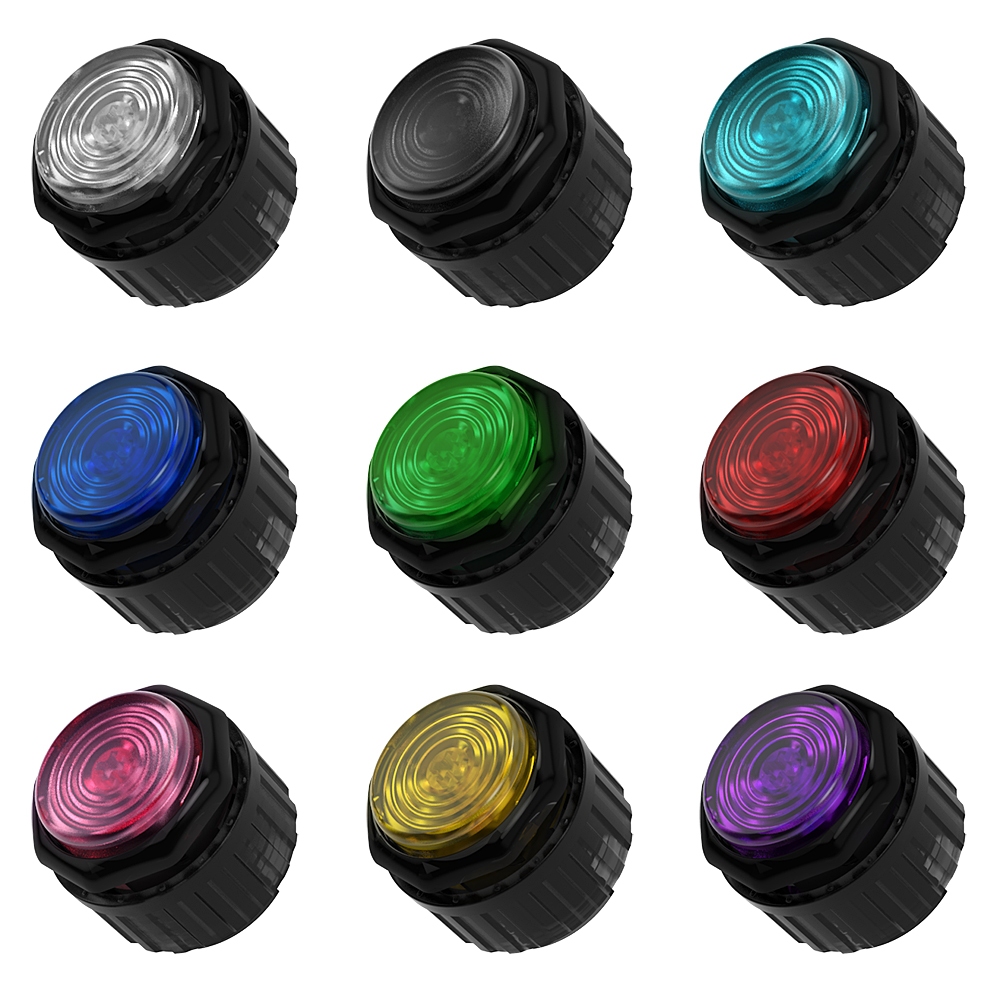 Gamerfinger Buttons HBFS-24-G3 SCREW BLACK (24mm) | Shopee Malaysia