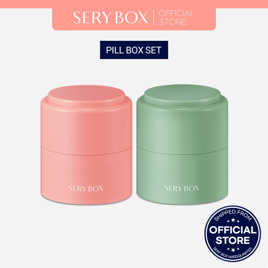 SERYBOX SERYCUT STARTER DUO MINI CASES 2EA(pill case) | Shopee Malaysia