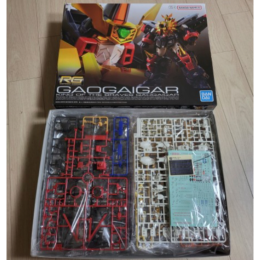 BANDAI REAL GRADE RG GAOGAIGAR GAO GAI GAR ANIME MECHA MODEL | Shopee ...
