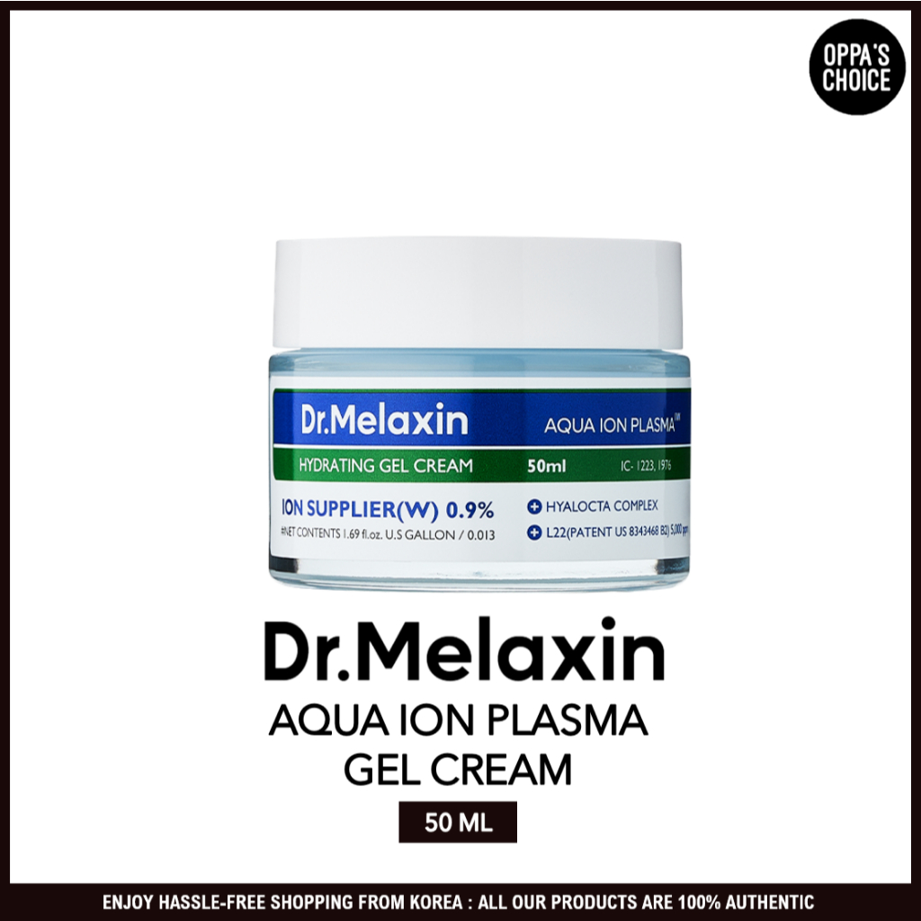 DR.MELAXIN AQUA ION PLASMA HYDRATING GEL CREAM 50ML | Shopee Malaysia