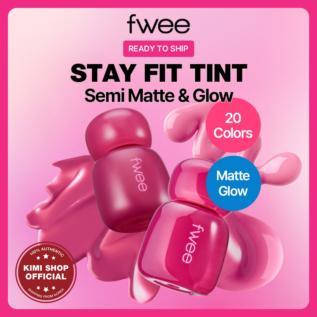 [FWEE] Obsession Stay Fit Lip Tint 20 Colors Long Lasting Tint | Shopee ...