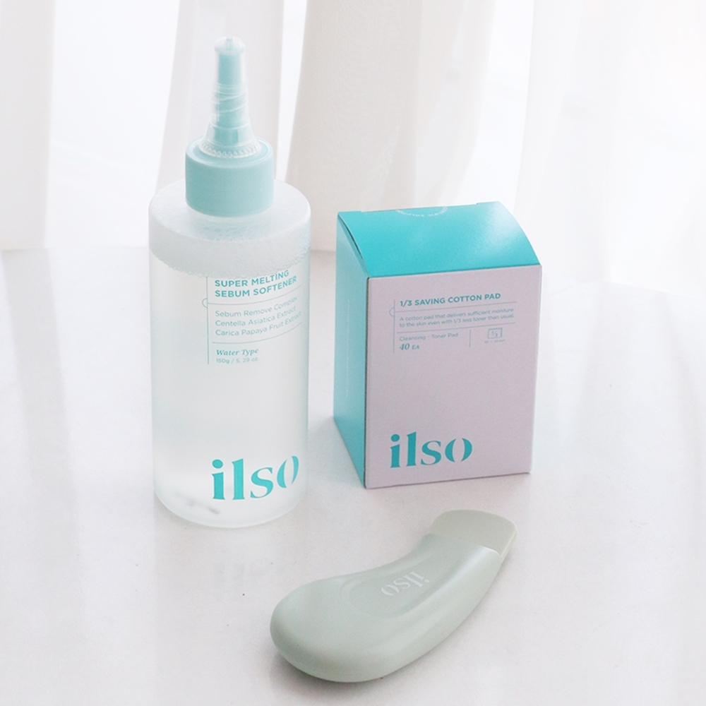 ilso Super Melting Serum Softener 150ml + Cotton + Deep Clean Master (Blackhead Remover ...
