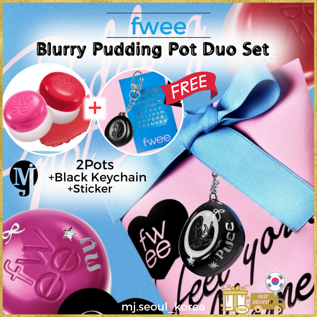 Fwee Lip&Cheek Blurry Pudding Pot Duo Tint | Shopee Malaysia