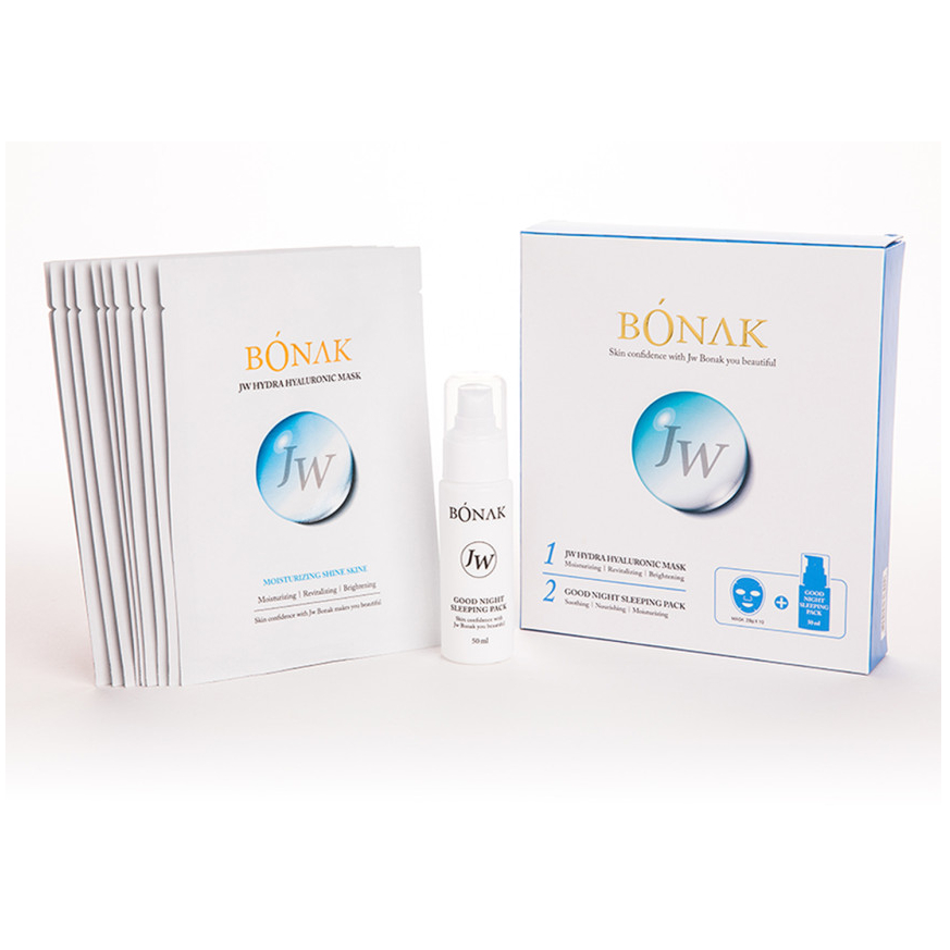 JW BONAK HYALURONIC MASK10 SET | Shopee Malaysia