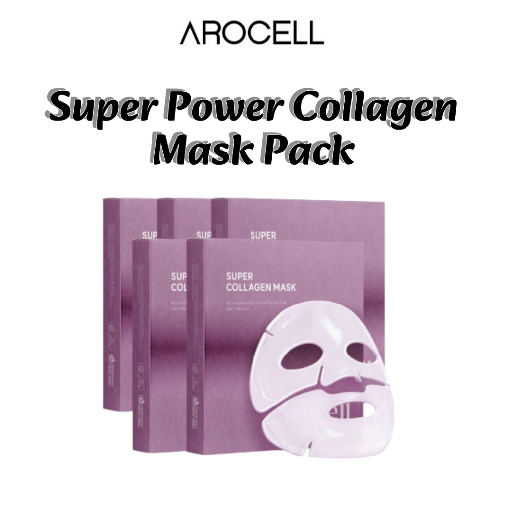 [AROCELL] Super Power Mask Pack 42g | Anti-Aging | Collagen Infused ...