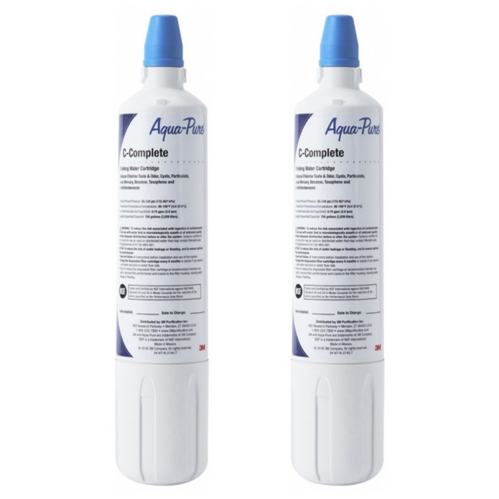 3M AP C Complete Easy Replacement Water Purifier Filter Compressed ...
