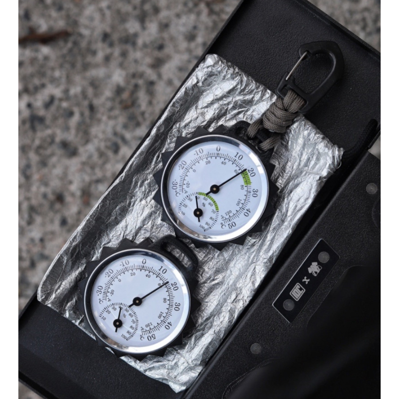 [SeoulLife] Tactical Thermometer with Strap & Mounting Ring | Shopee ...