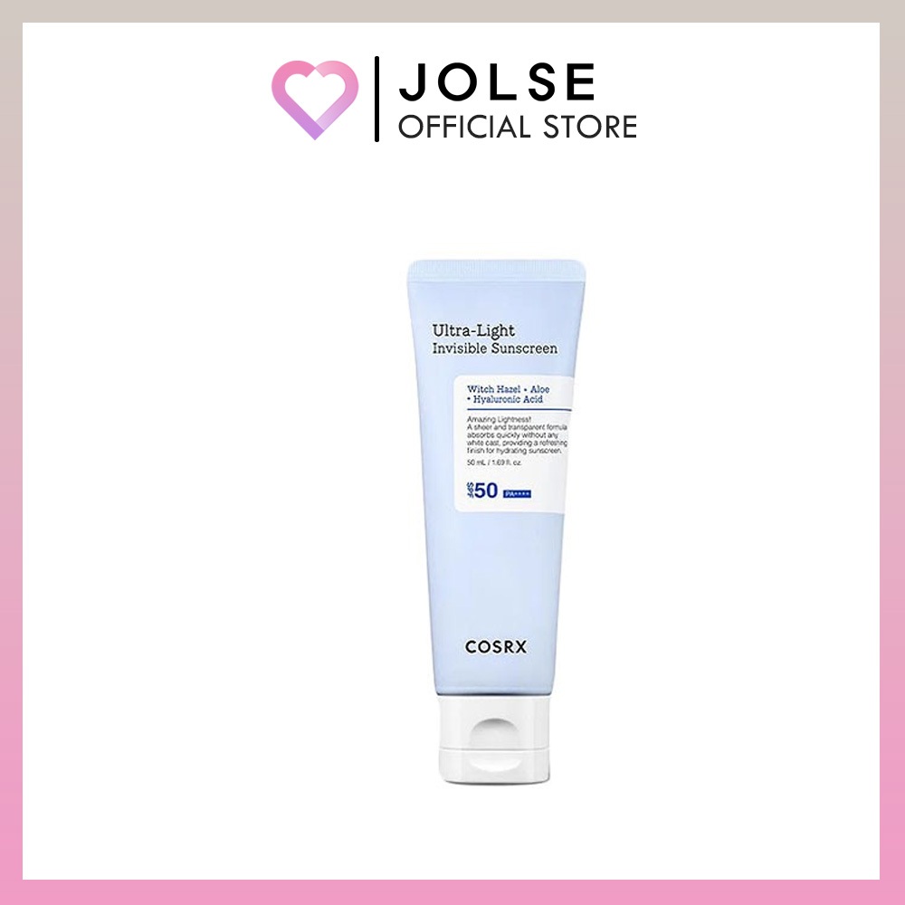 COSRX Ultra Light Invisible Sunscreen SPF 50 PA++++ 50ml | Shopee Malaysia