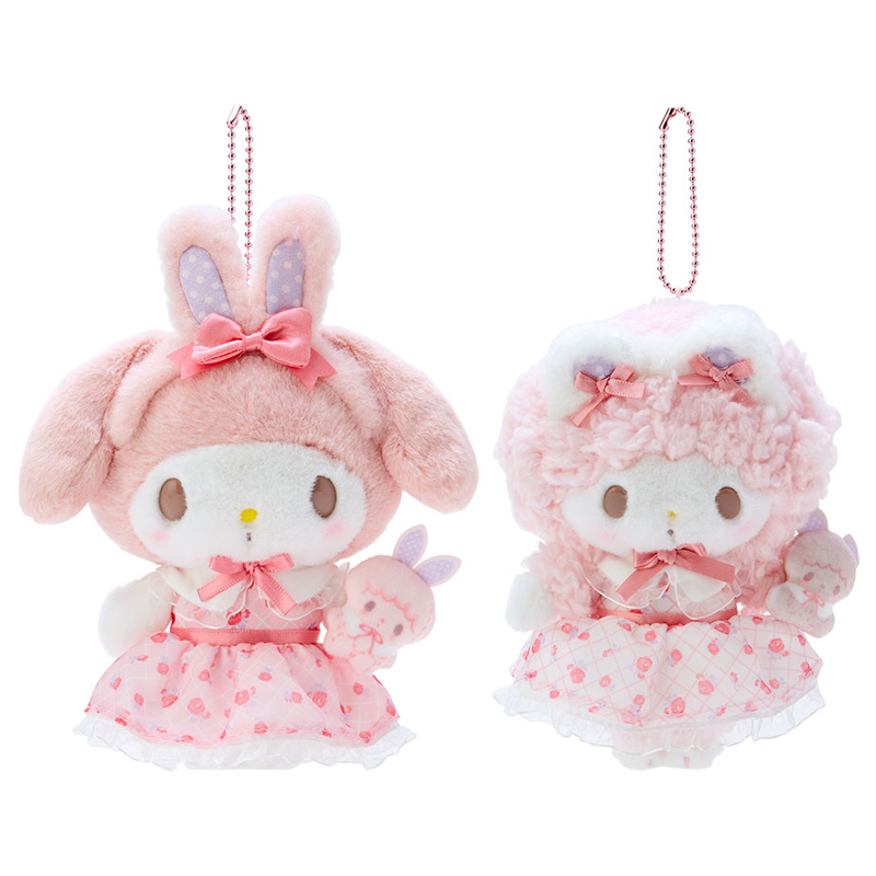 Ready To Ship Sanrio My Little Treasure Series My Sweet Piano And My Melody Mini Plush Mascot