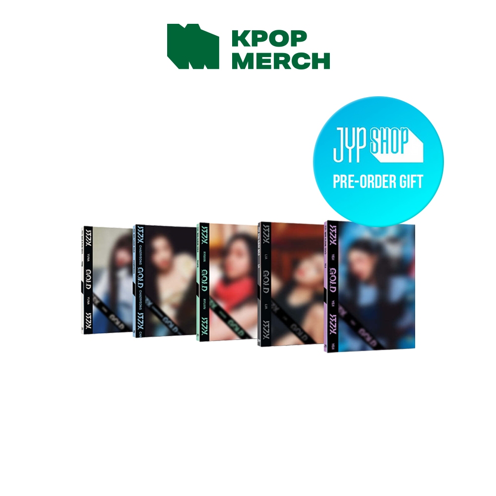 (JYP SHOP POB) ITZY [ GOLD ] Digipack ver (Random) | Shopee Malaysia