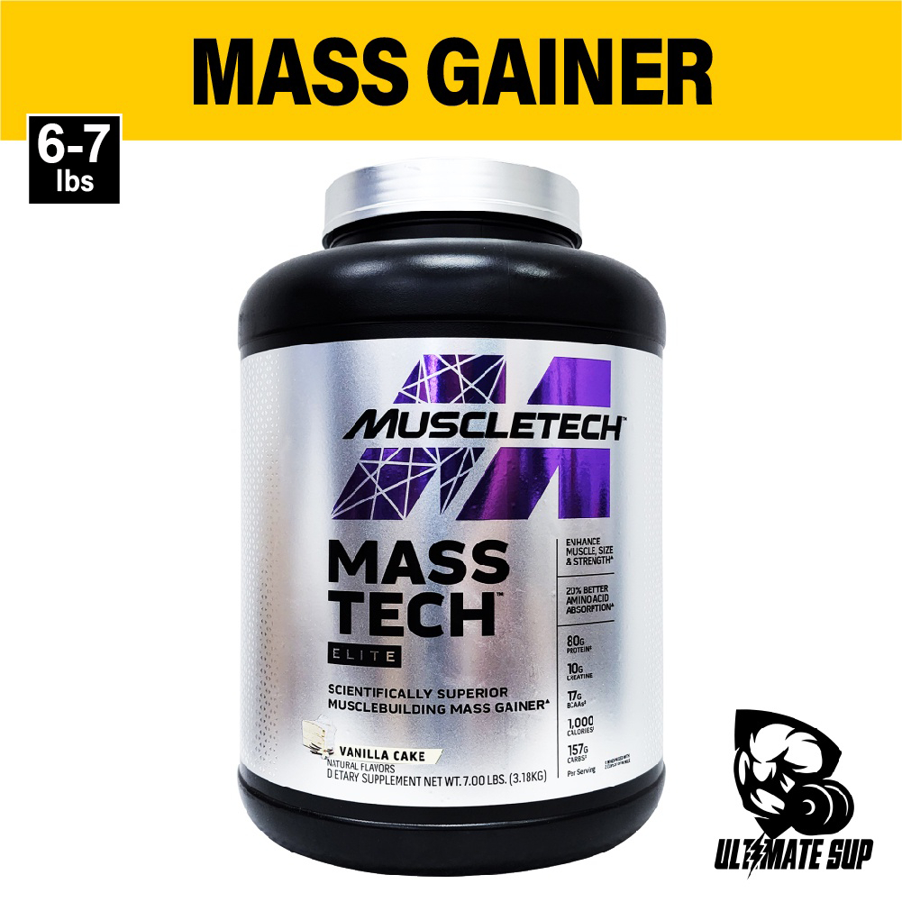 Muscletech, Mass-Tech, Scientifically Superior Mass Gainer Protein ...