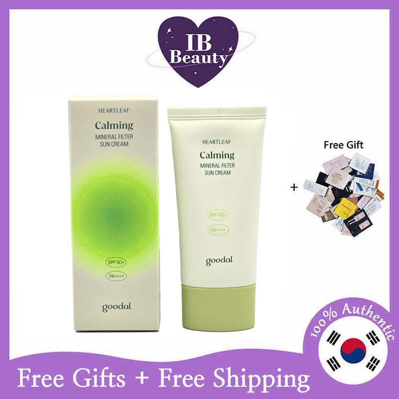 [GOODAL] Heartleaf Calming Mineral Filter Sun Cream SPF50+ PA++++ 50ml ...