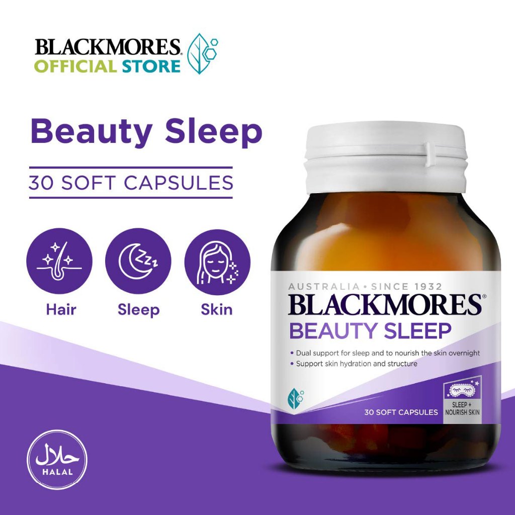 Blackmores Beauty Sleep (30s) | Supports healthy sleep and skin ...