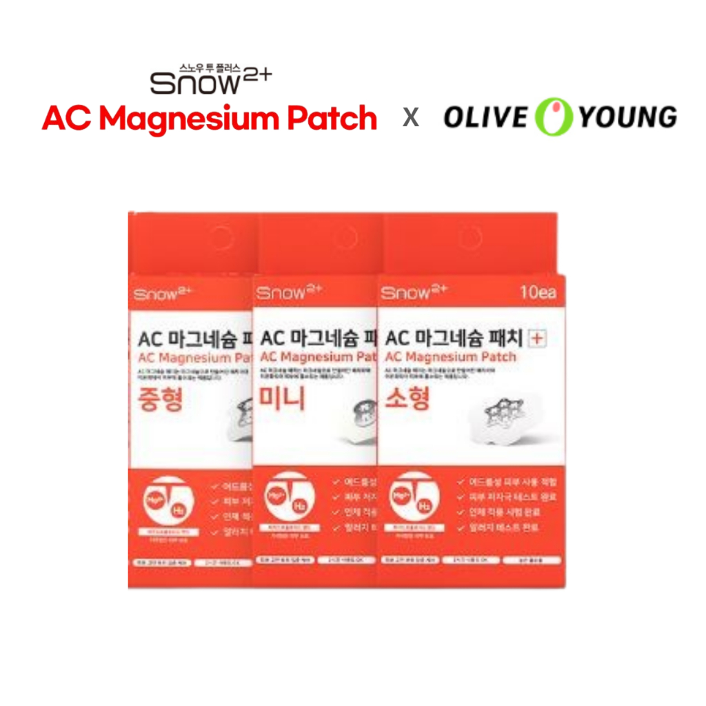 [Olive Young x SNOW2+] AC Magnesium Trouble Patch / Soothe Acne Spots ...