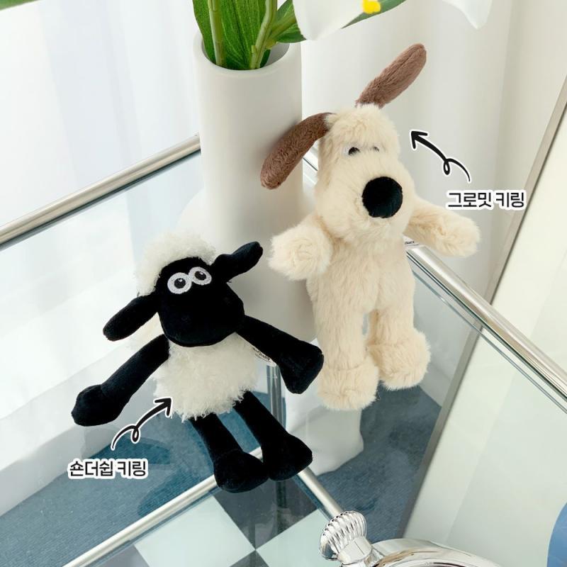 Wallace & Gromit Doll Keyring 15 cm Key holder Keychains | Shopee Malaysia