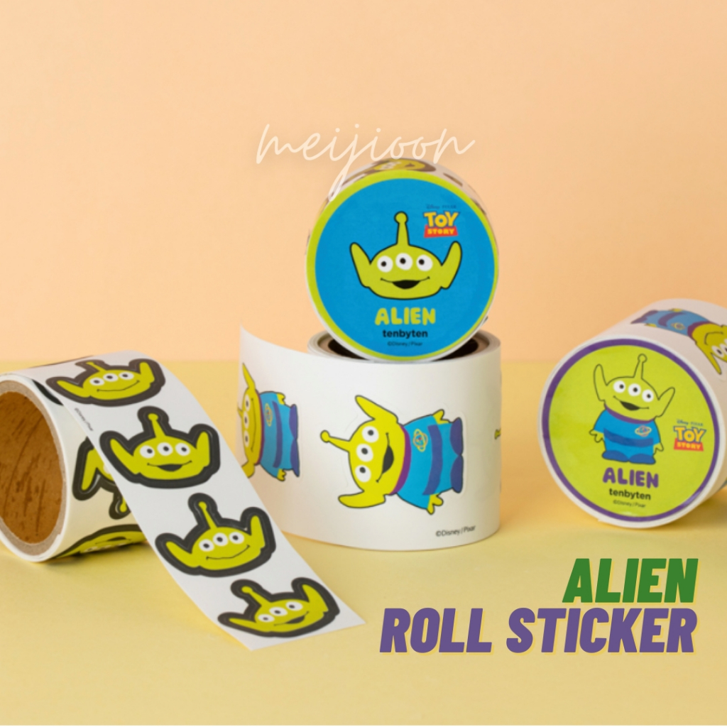 ♥from KOREA♥ Disney X PIXAR, Toy Story Alien Roll Sticker (2 Types ...