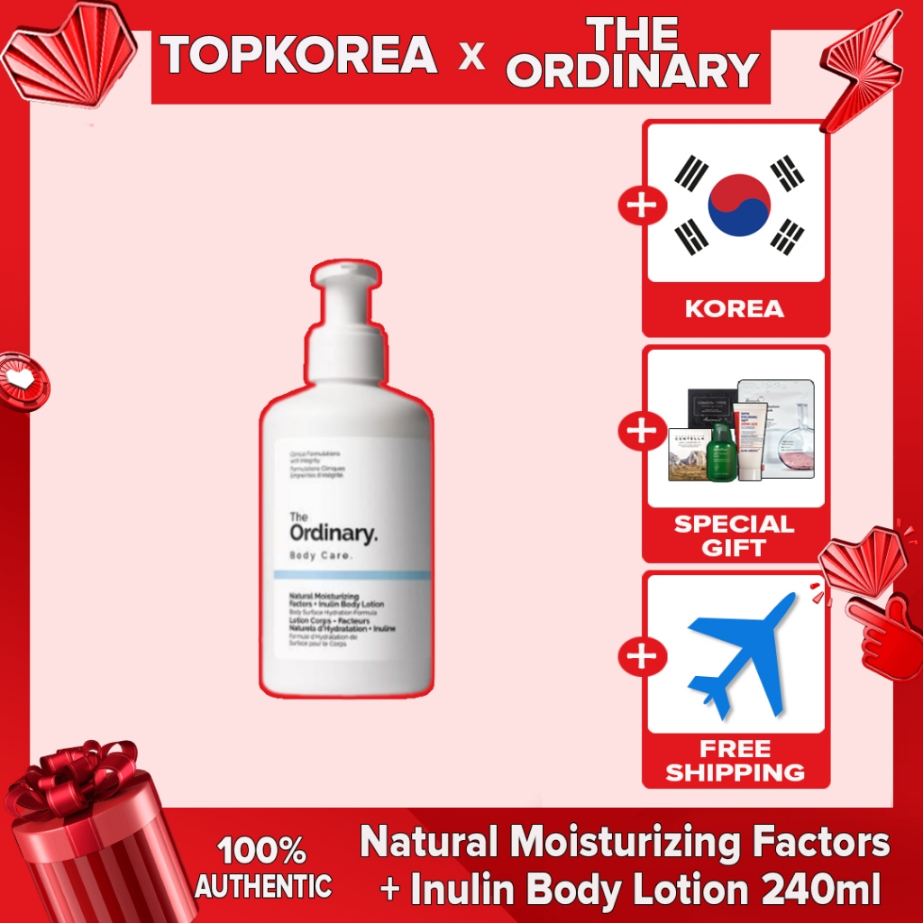 The Ordinary Natural Moisturizing Factors + Inulin Body Lotion 240ml ...