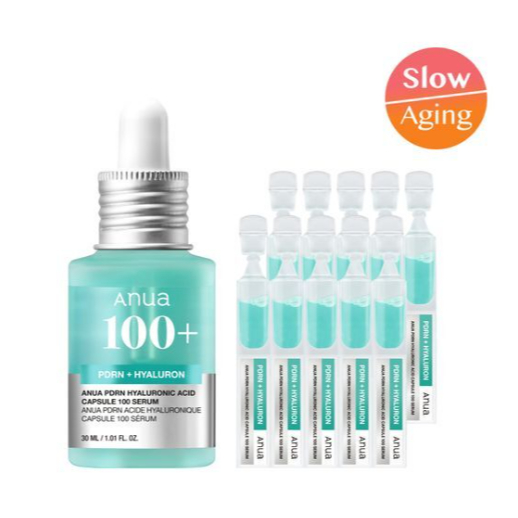 Anua PDRN Hyaluron Acid Capsule 100 Serum 30ml + portable Serum 1ml x 10ea | Shopee Malaysia