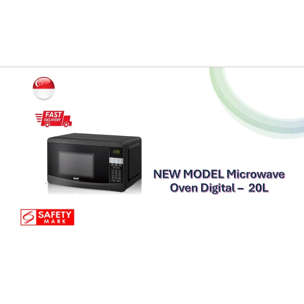 *SG NEW MODEL Microwave Oven Digital – 20L | Shopee Malaysia