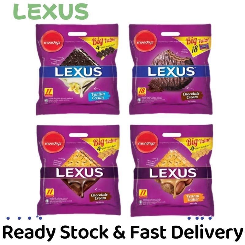 Munchy's Lexus Sandwich Assorted 418g（11 packs/18 packs） | Shopee Malaysia