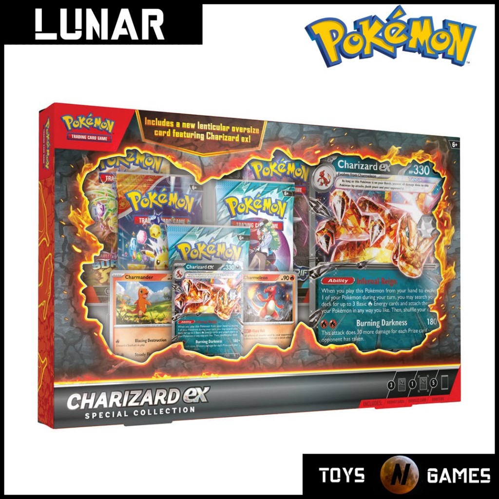 Pokemon TCG Charizard ex Special Collection Box | Shopee Malaysia