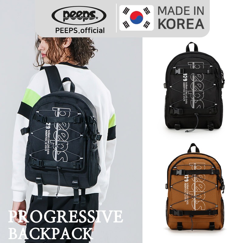[PEEPS] Progressive Backpack(2 Color) | Shopee Malaysia