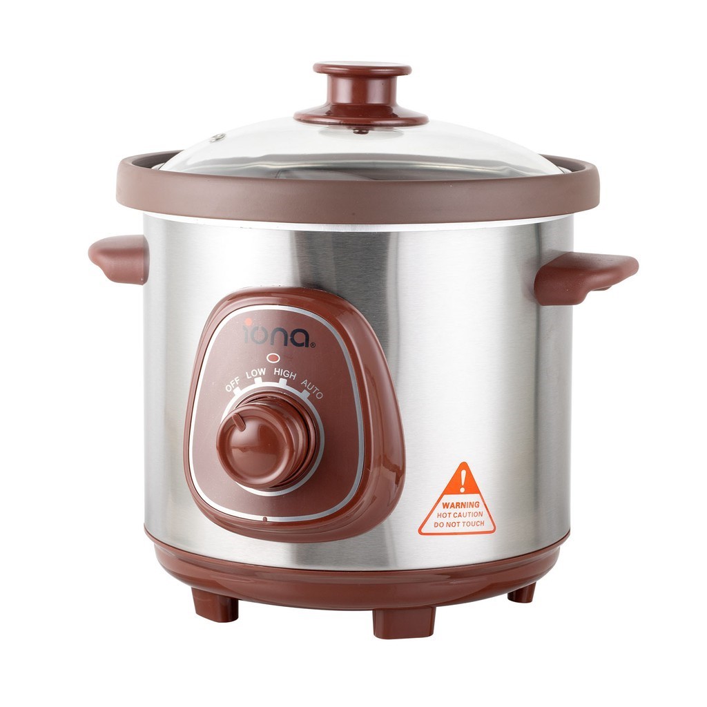 IONA 3.0L PURPLE CLAY AUTO SLOW COOKER (GLSC350) | Shopee Malaysia