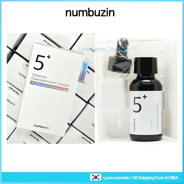 NUMBUZIN No.5 Glutathione Vitamin C Concentrated Serum 30ml / Oliveyoung Best | Shopee Malaysia