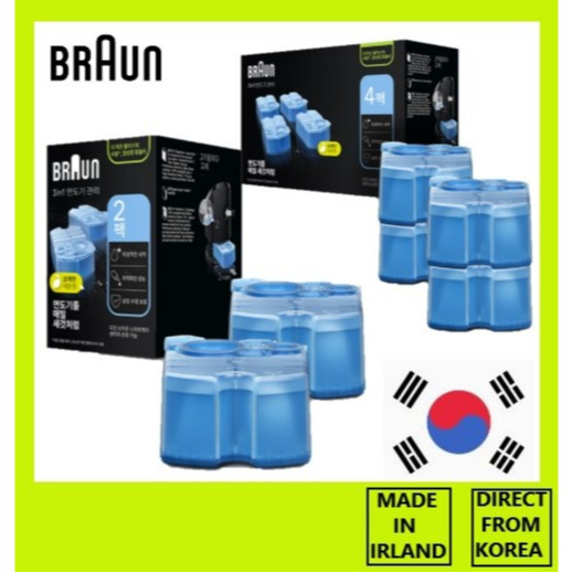 BRAUN Clean And Renew Shaver Refill Cleaner For All Braun Models NEW ...