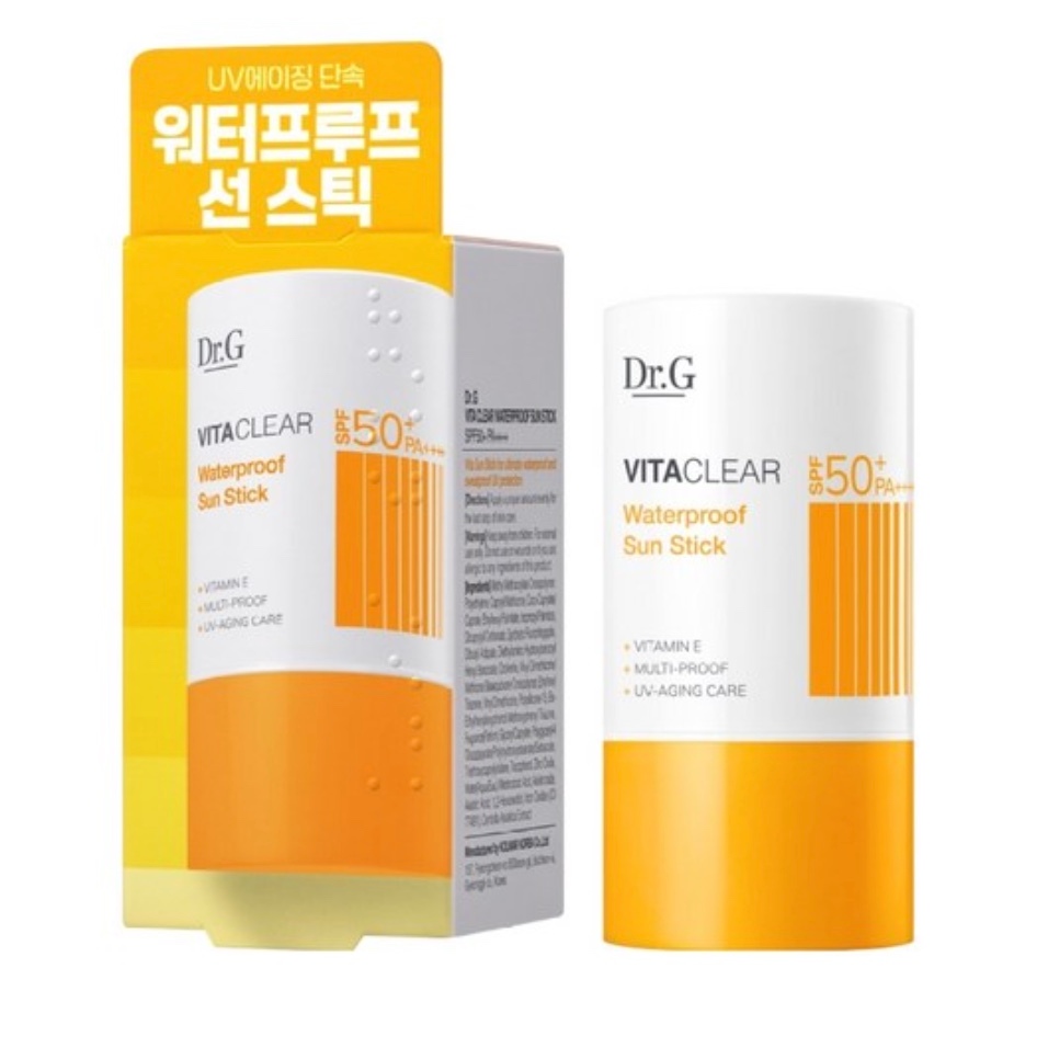 Dr.G VitaClear Waterproof Sun Stick SPF50+ PA++++ (21g) | Shopee Malaysia