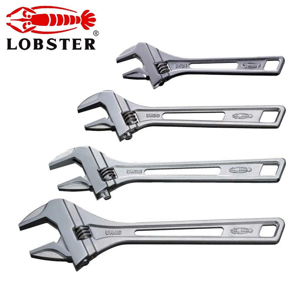 LOBSTER UM Hybrid Adjustable Wrench Spanner Light Weight Thin Body ...
