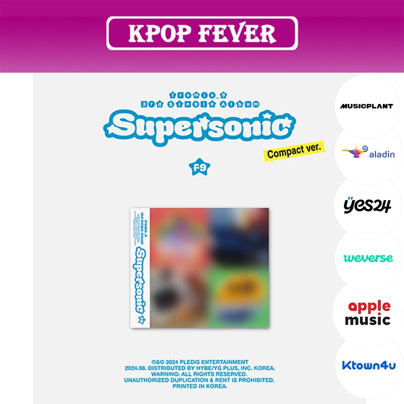fromis_9 - SUPERSONIC 3rd SINGLE ALBUM – COMPACT VER ( RANDOM ) | Shopee Malaysia