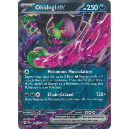 Pokemon TCG Card Okidogi EX SV Shrouded Fables 036/064 Ultra | Shopee ...
