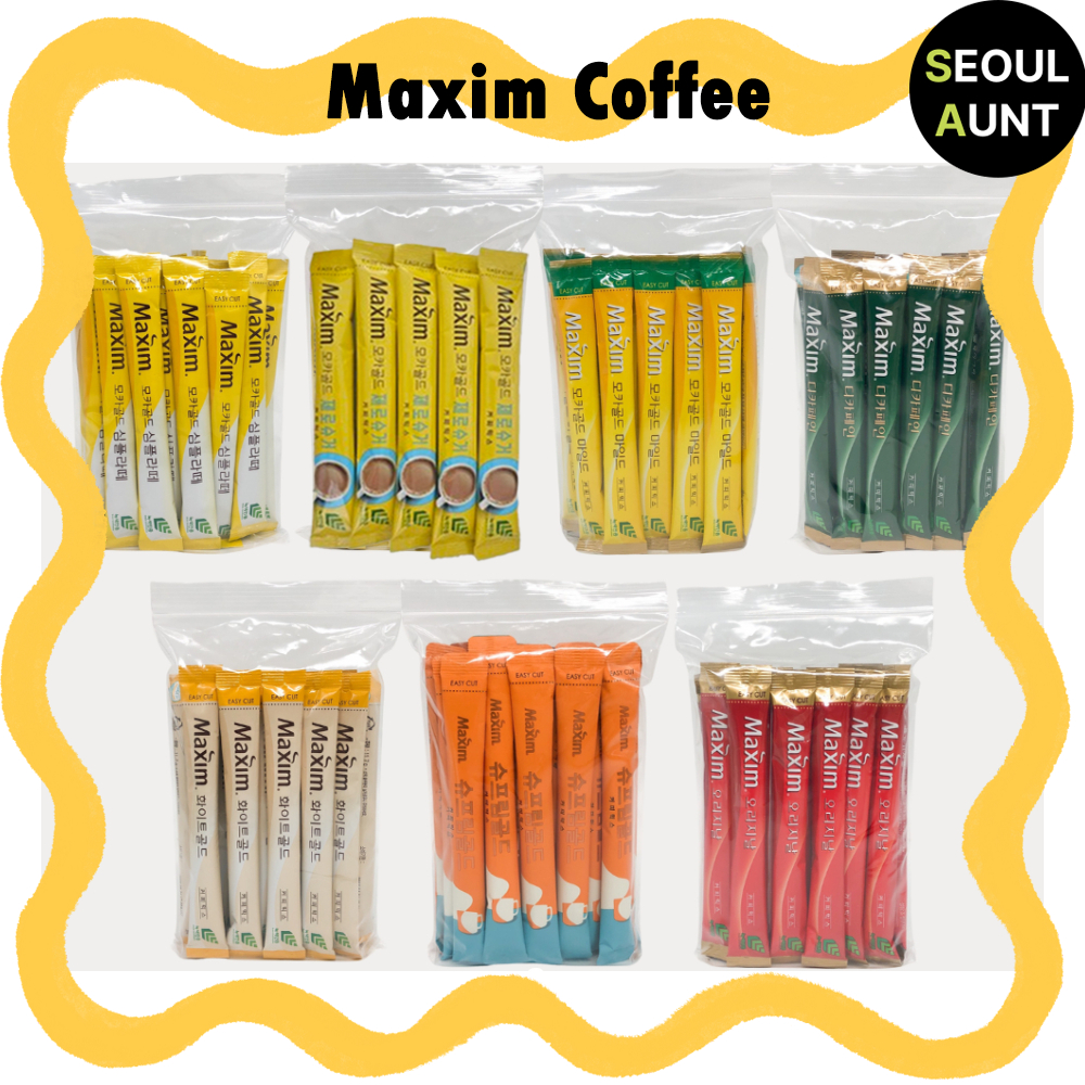 Maxim 10 STICKS instant coffee / Mocha Gold White Simple latte Arabica ...