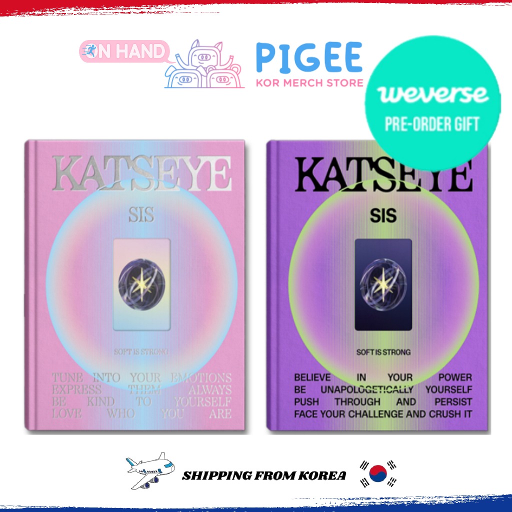 [POB] KATSEYE - [ SIS ( SOFT IS STRONG ) ] 1ST ALBUM | Shopee Malaysia
