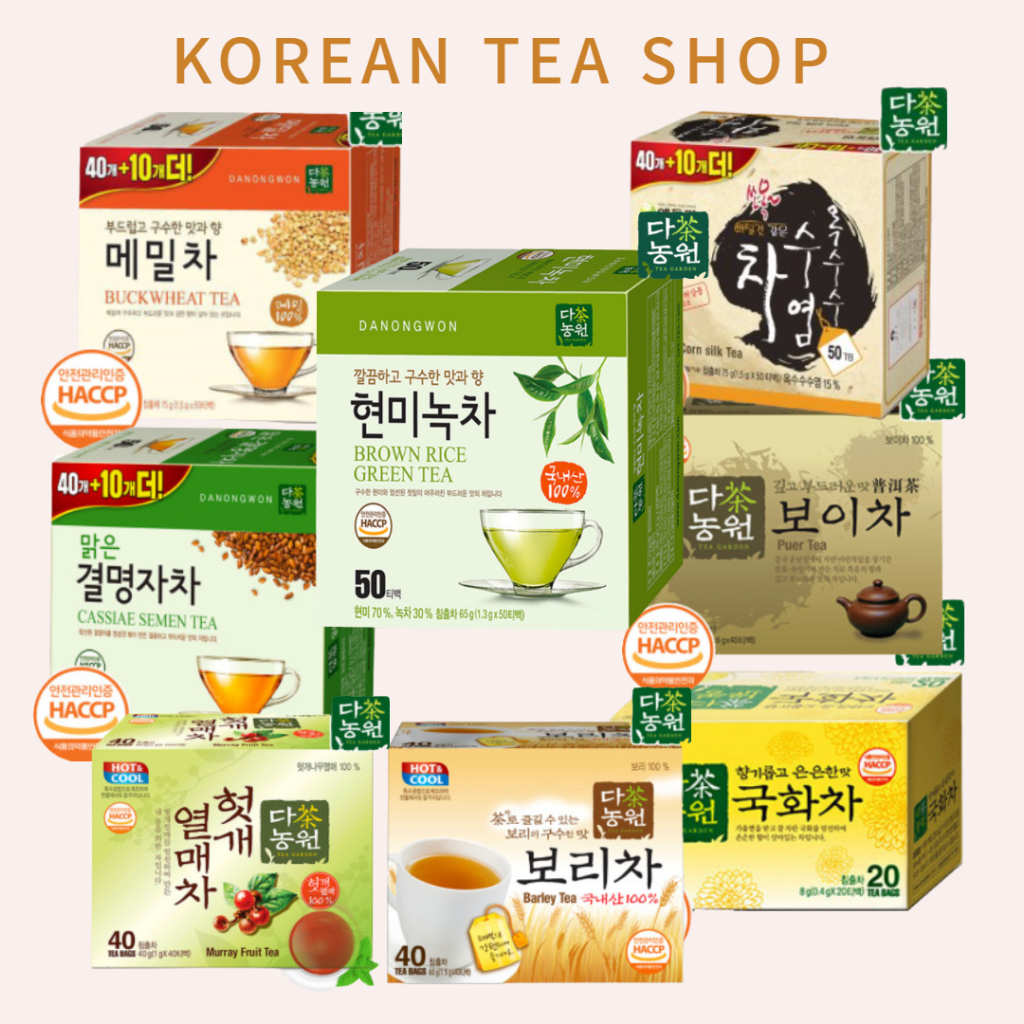 (Ready Stock) Korean Traditional Tea bags (Buchwheat , Corn silk Tea ...