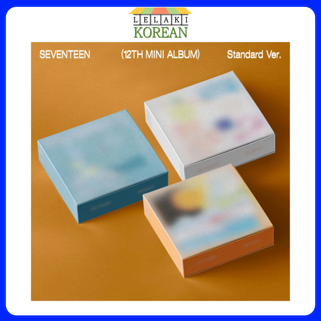 SEVENTEEN 12th Mini Album [ SPILL THE FEELS ] 3type SET | Shopee Malaysia