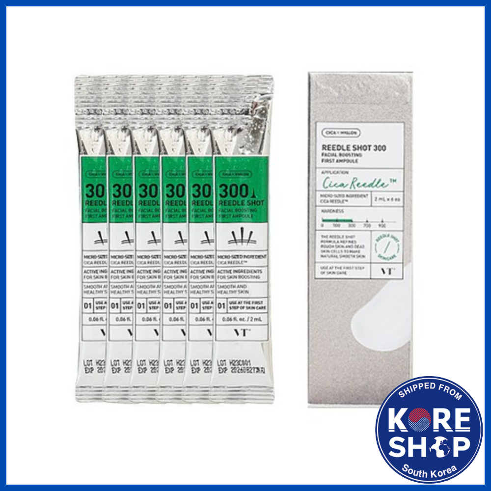 [VT x DAISO] VT Reedle Shot Facial Boosting First Ampoule (100/300) Shot | Shopee Malaysia