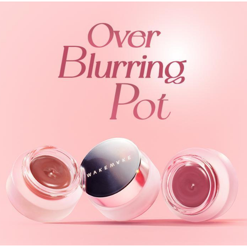 [NEW] WAKEMAKE Over Blurring Pot 8 Colors Lip Eye Cheek One Make Up ...